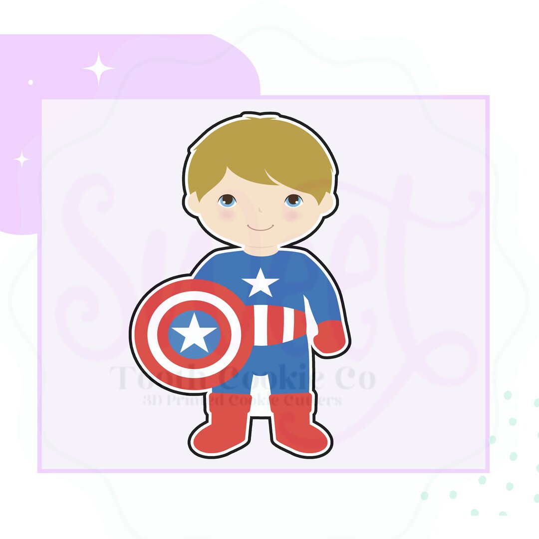 Hero Cookie Cutter. Captain Cookie Cuter. Super Cookie Cutter. Comic ...