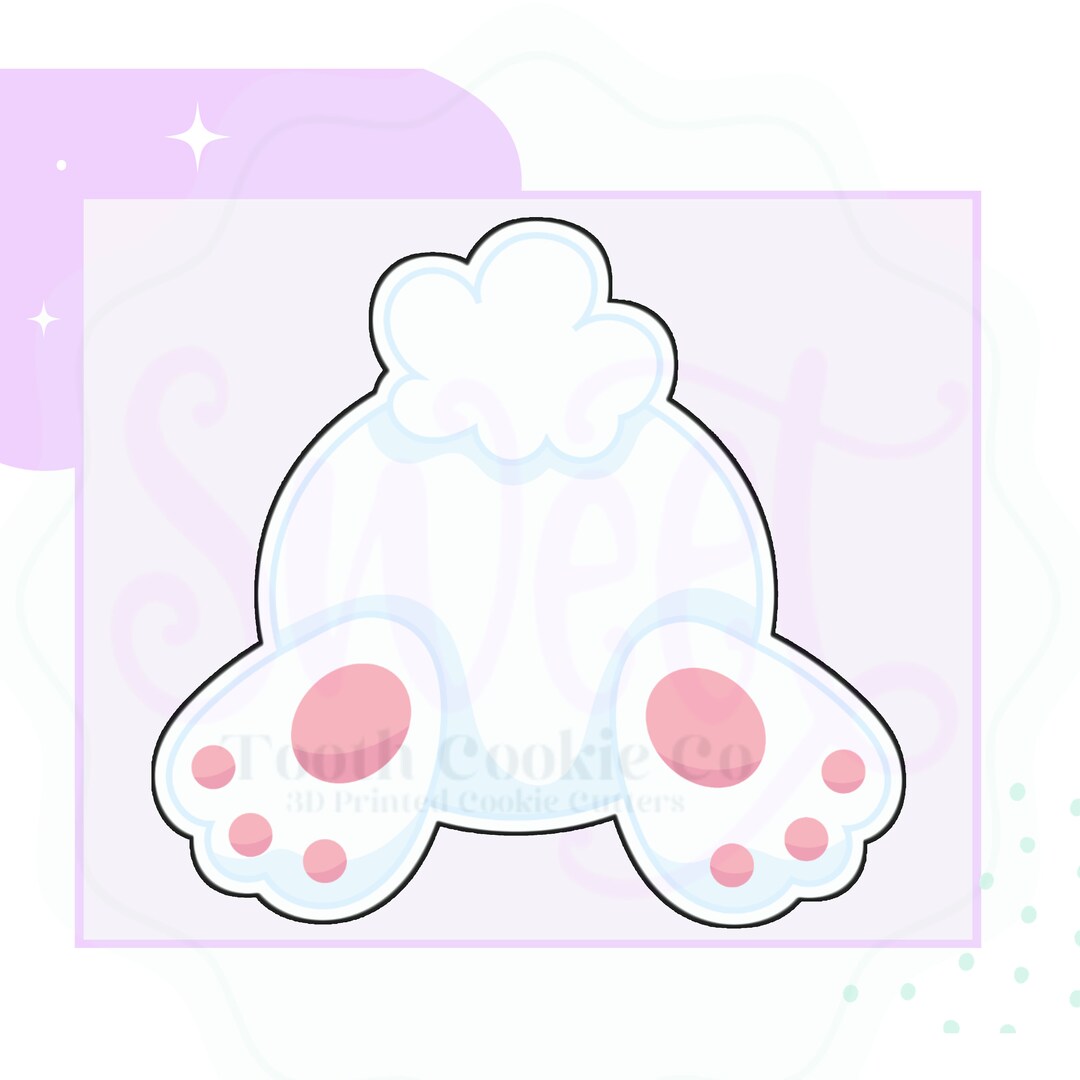 Bunny Butt Cookie Cutter. Easter Bunny Cookie Cutter. Easter Cookie ...