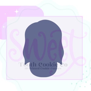 Wizard Girl Cookie Cutter. Wizard 3D Printed Cookie Cutter. Wizard ...