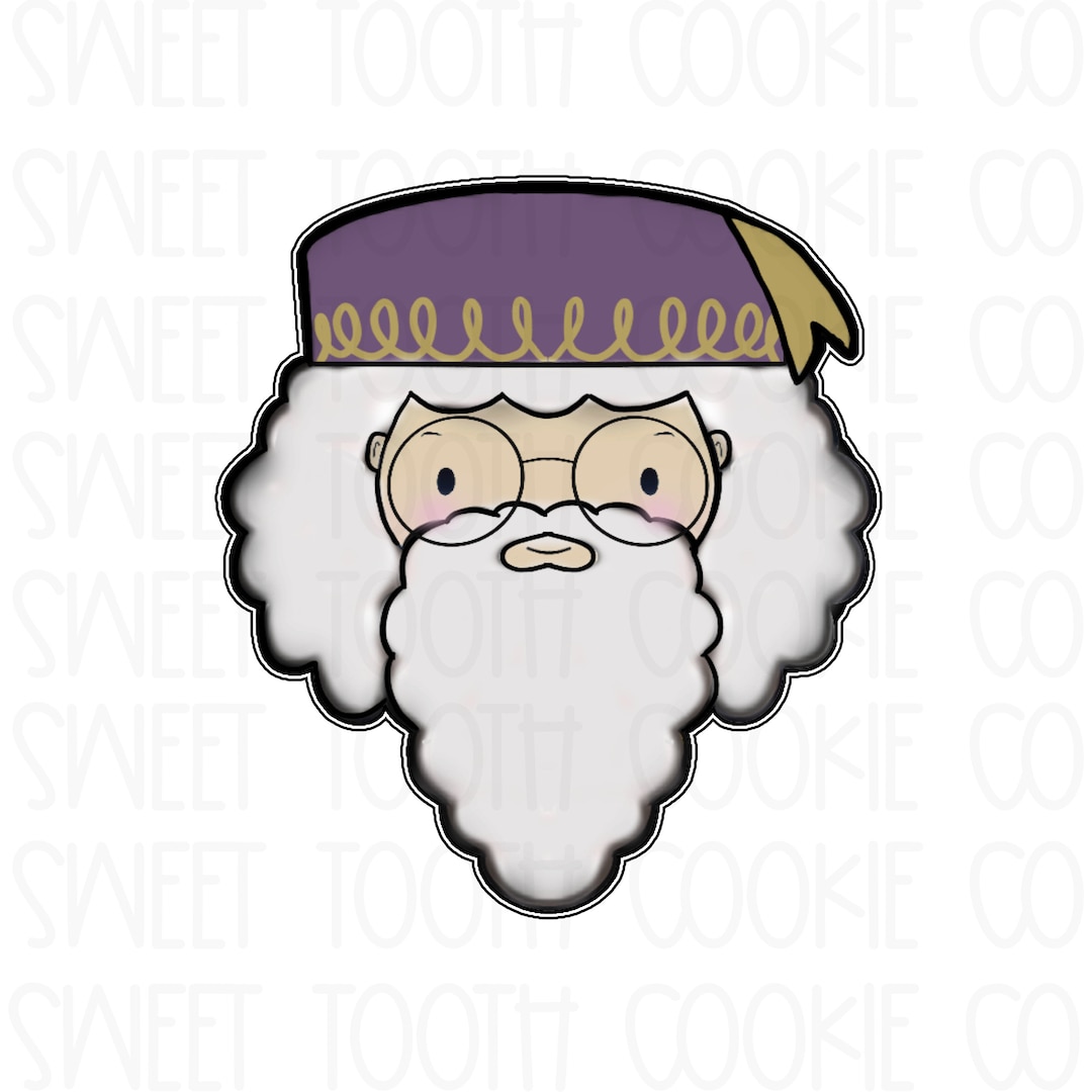 Head Wizard Guy Cookie Cutter. Wizard Hat Cooking Cutter. Wizard ...