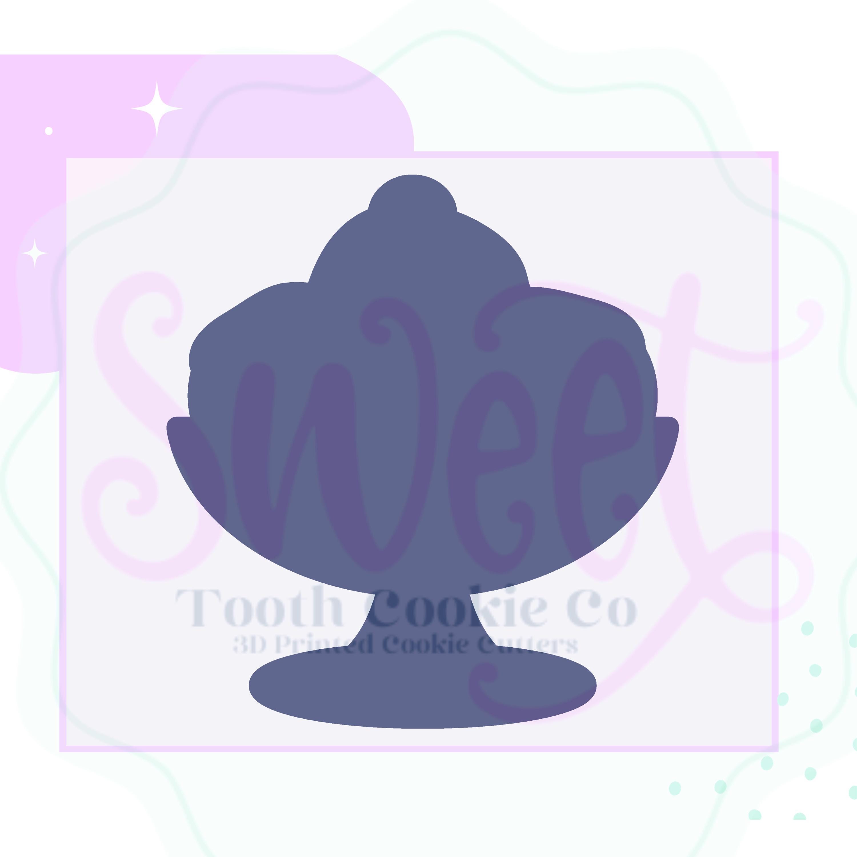 Ice Cream Sundae Cookie Cutter. Ice Cream Cookie Cutter. Ice Cream in ...