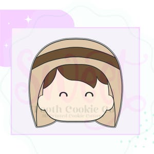 Joseph Cookie Cutter. Nativity Cookie Cutter. Nativity Scene Cookie ...