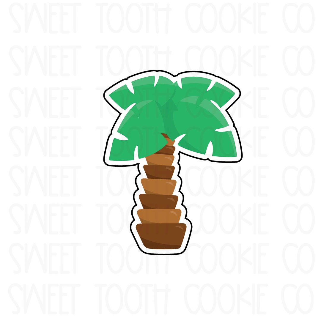 Palm Tree Cookie Cutter. Fondant Cutter. Clay Cutter. - Etsy