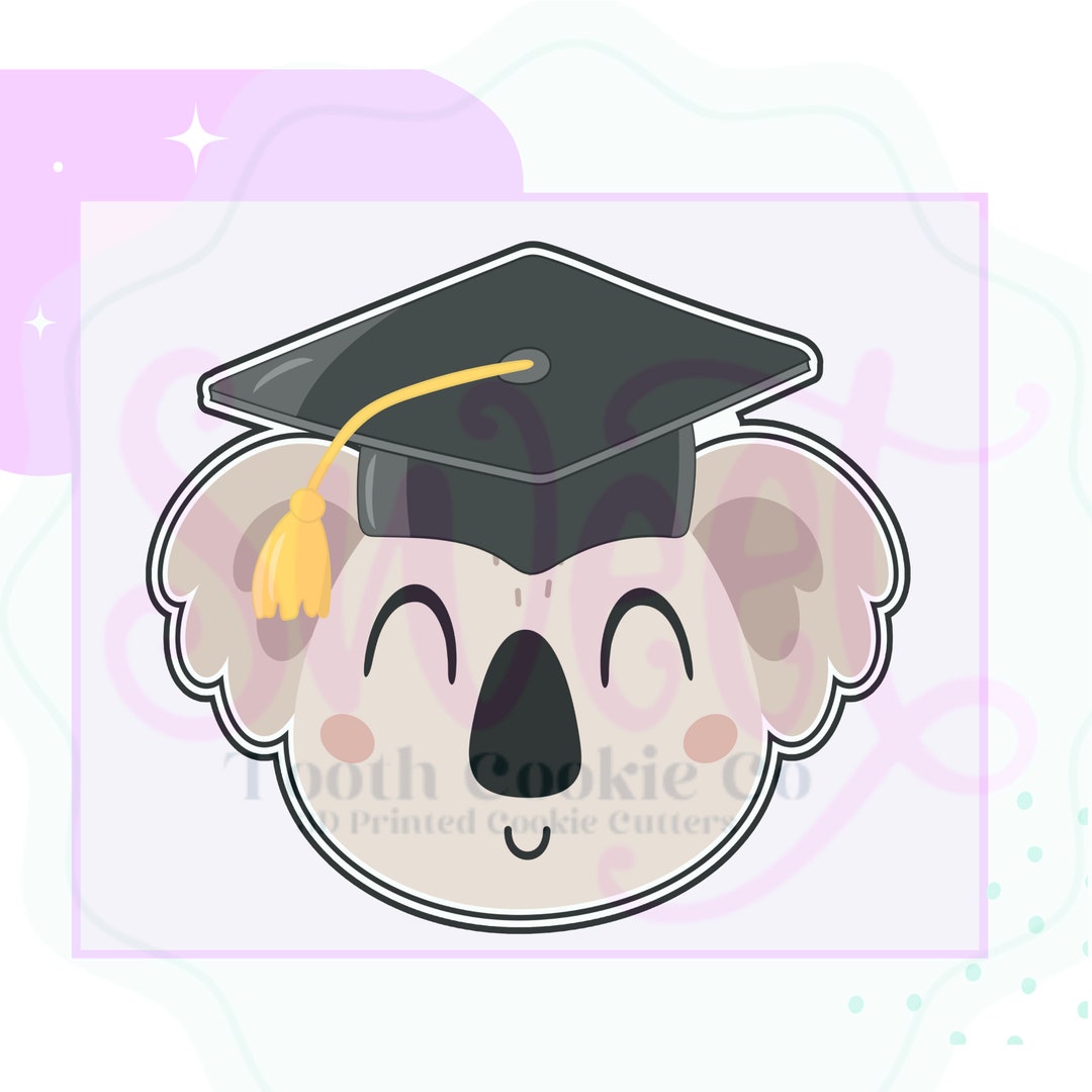 Graduation Koala Cookie Cutter. Graduation Cookie Cutter. Koala Cookie ...
