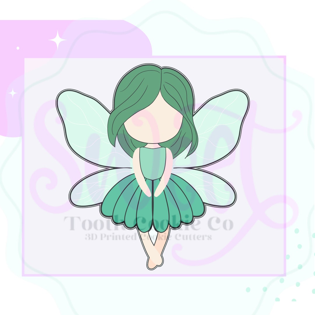 Fairy Cookie Cutter. Tooth Fairy Cookie Cutter. Fairy Garden Cookie ...