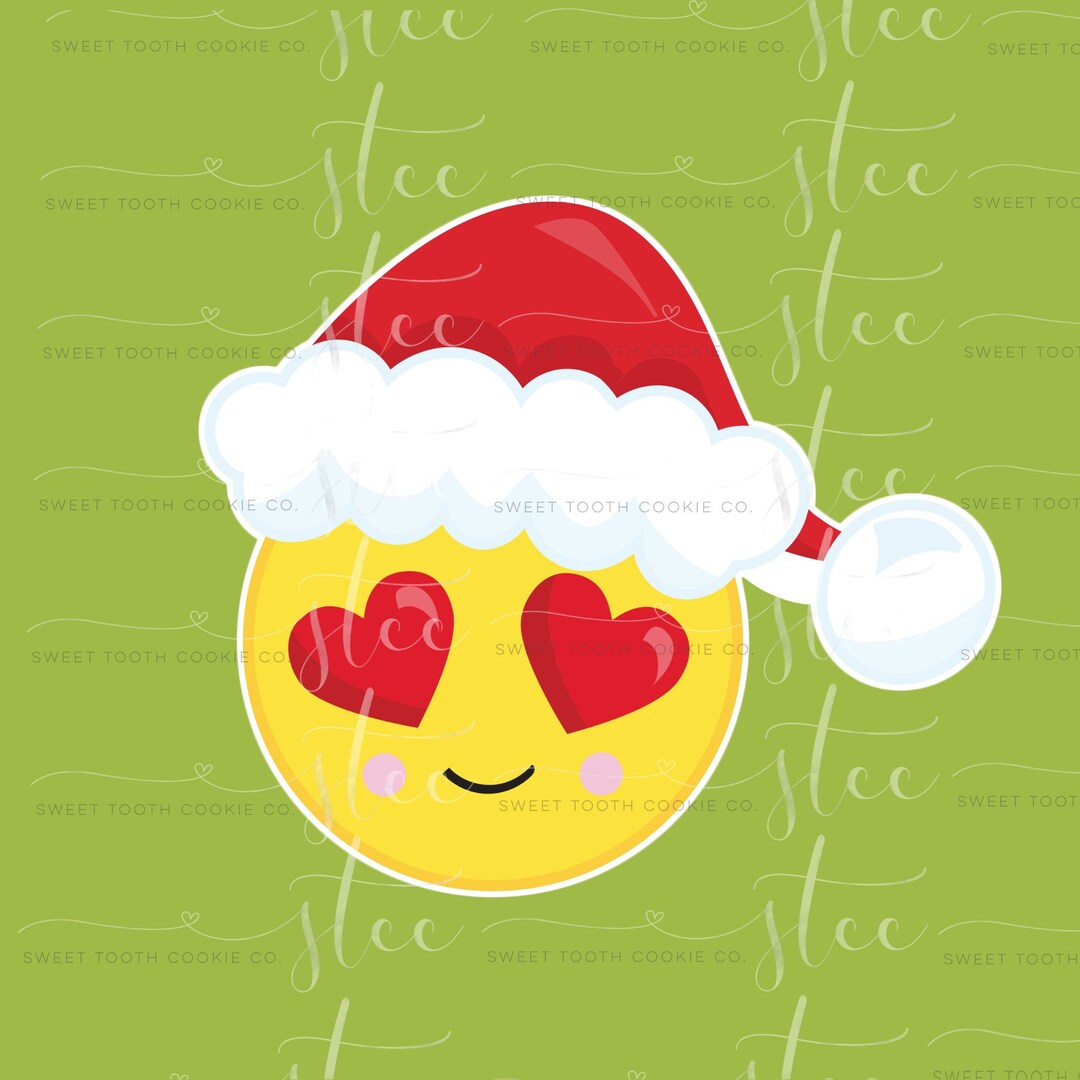 Emoji Cookie Cutter. Christmas Emoji Cookie Cutter. Cookie Cutter ...