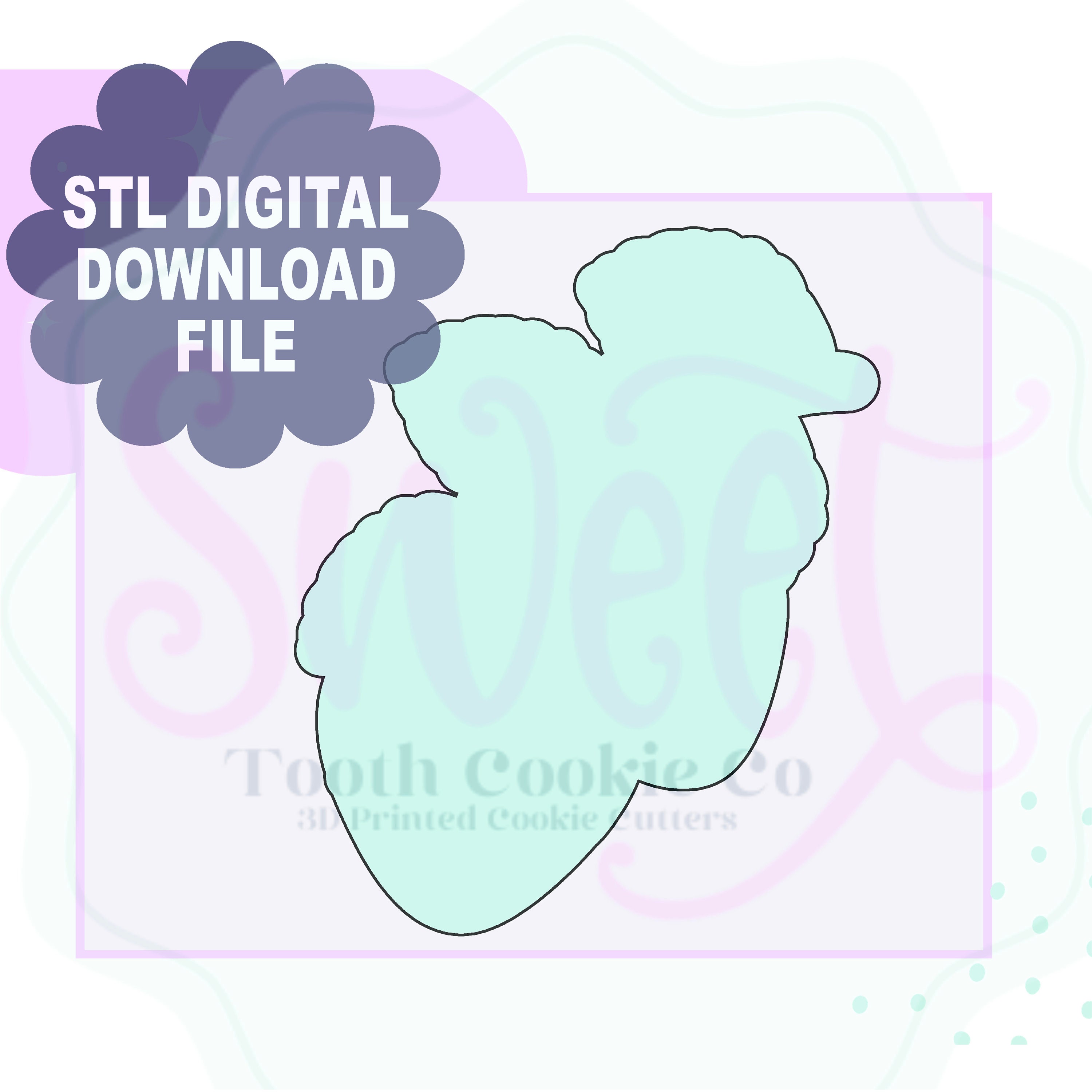 Strawberry Branch Cookie Cutter. Strawberry Cookie Cutter. Fruit Cookie ...