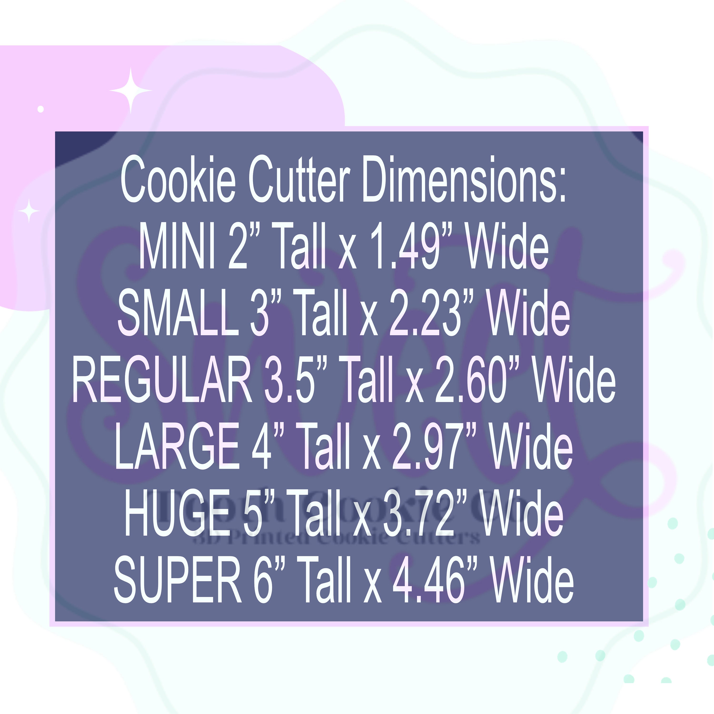Number 5 Cookie Cutter. 5 3D Printed Cookie Cutter. Number Five Cookie ...