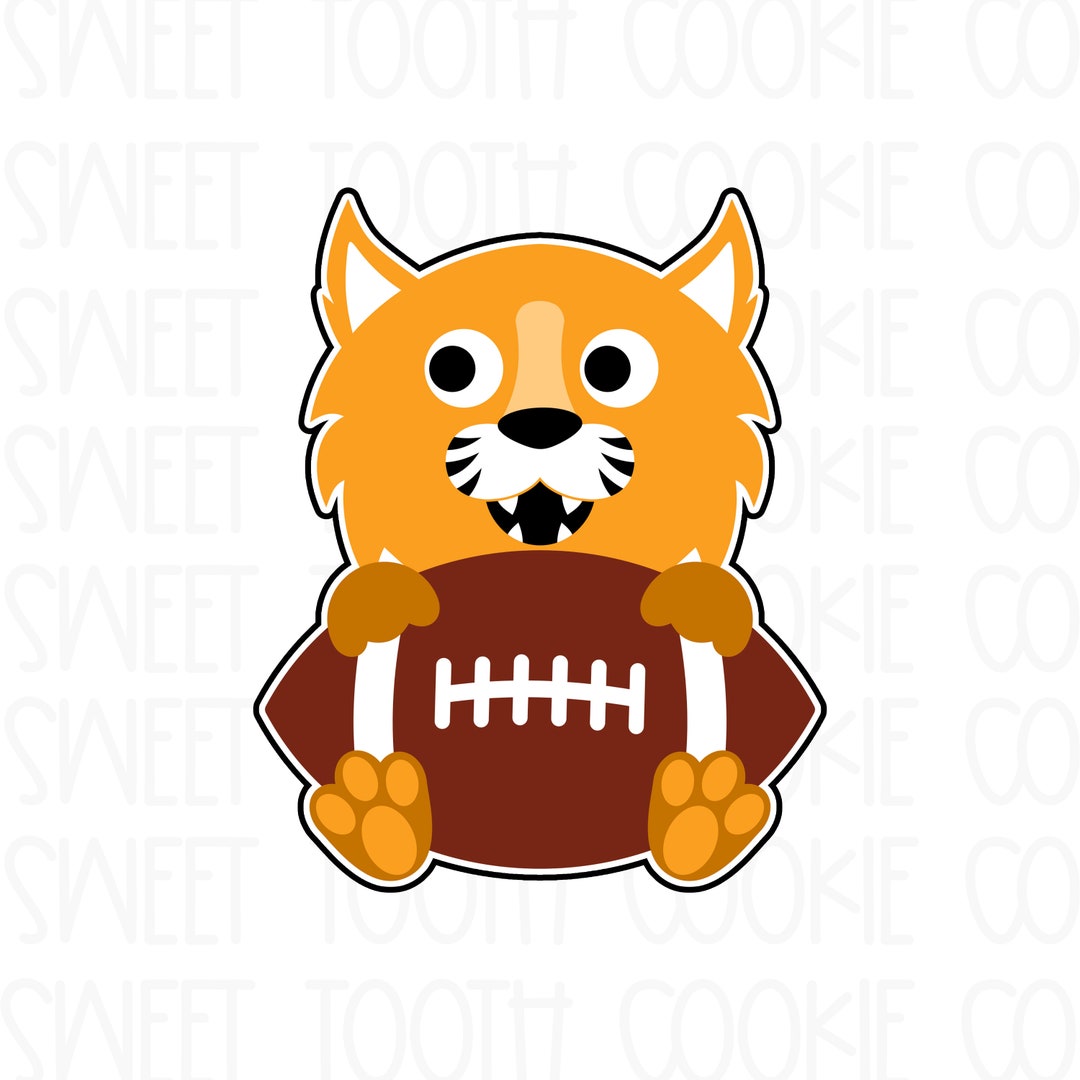 Wildcat Mascot Cookie Cutter. Football Cookie Cutter. Sports Cookie ...