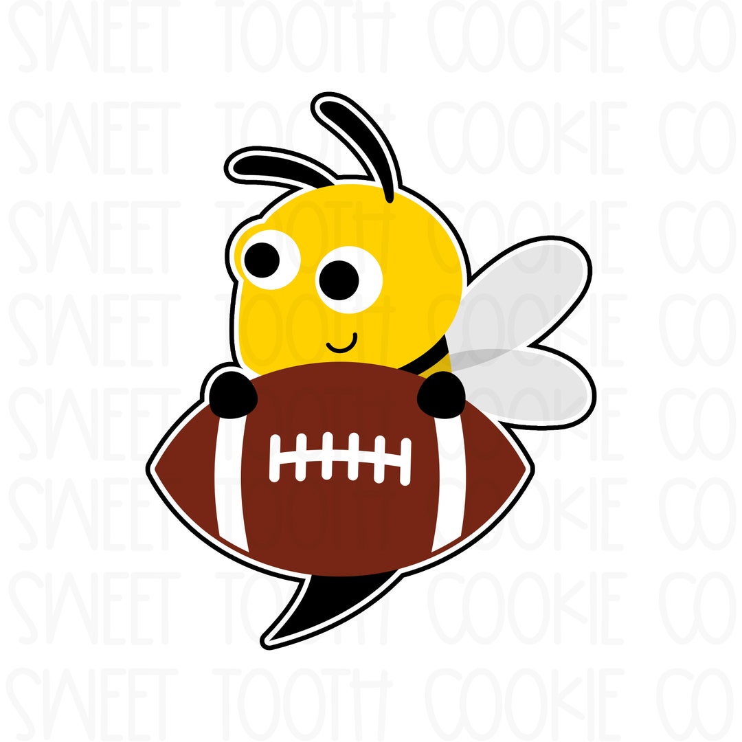 Yellow Jacket Cookie Cutter. Football Mascot Cookie Cutter. Football ...