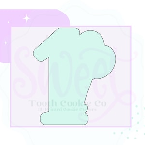 Number 1 Cookie Cutter. Number 1 With Balloons Cookie Cutter. First ...
