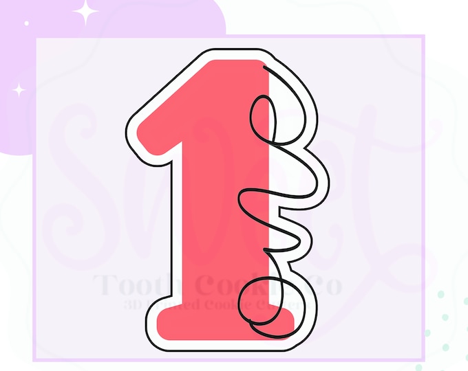 Number 3 Cookie Cutter. Three Cookie Cutter. Number Three Cookie Cutter ...