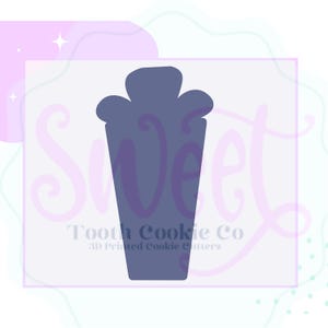 Tall Gift Box Cookie Cutter. Christmas Gift Cookie Cutter. Gift Box ...