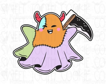 Tall Skinny Ghost Cookie Cutter Halloween Cookie Cutter - Etsy