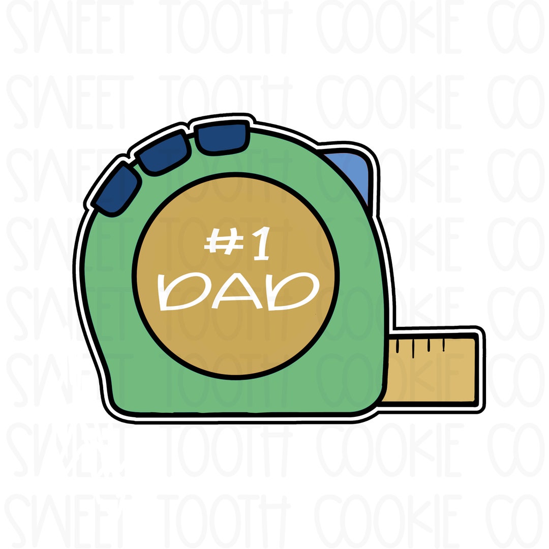Tape Measure Cookie Cutter. Measuring Tape Cookie Cutter. Construction ...