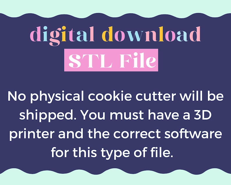 Hippie Rainbow STL File Cookie Cutter. Rainbow Cookie Cutter. Daisy ...