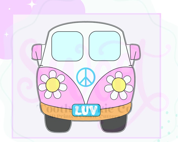 Groovy One Cookie Cutter. First Birthday Cookie Cutter. One Cookie ...