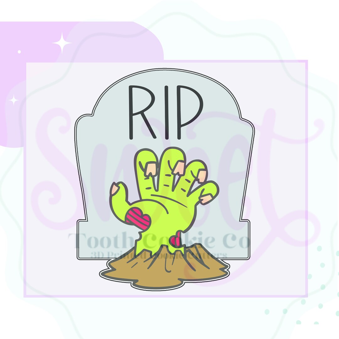 Tombstone Cookie Cutter. Grave Cookie Cutter. Gravestone Cookie Cutter ...