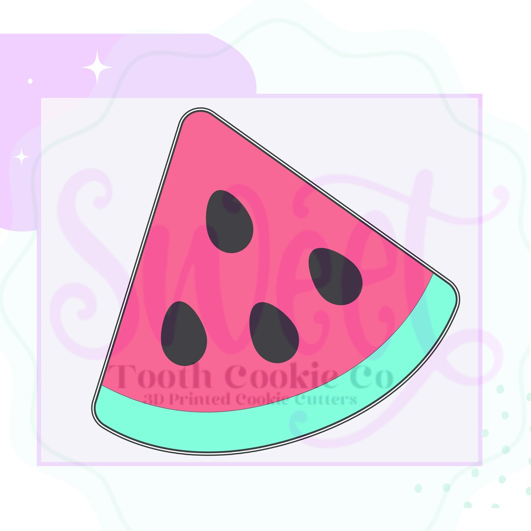 Watermelon Slice Cookie Cutter. Watermelon Cookie Cutter. Slice Cookie ...