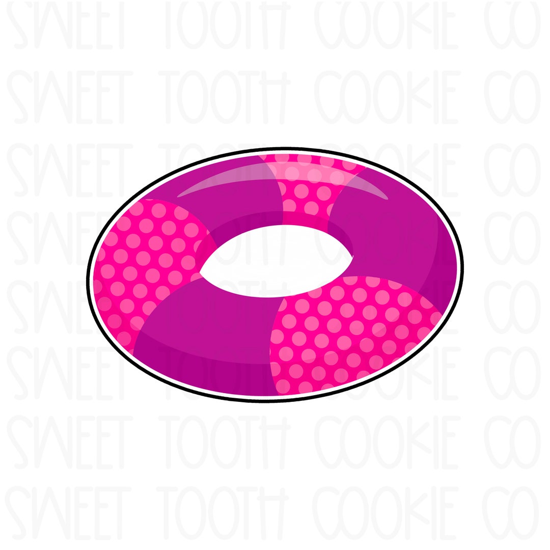 Pool Float Cookie Cutter. Float Cookie Cutter. Fondant Cutter. Clay ...