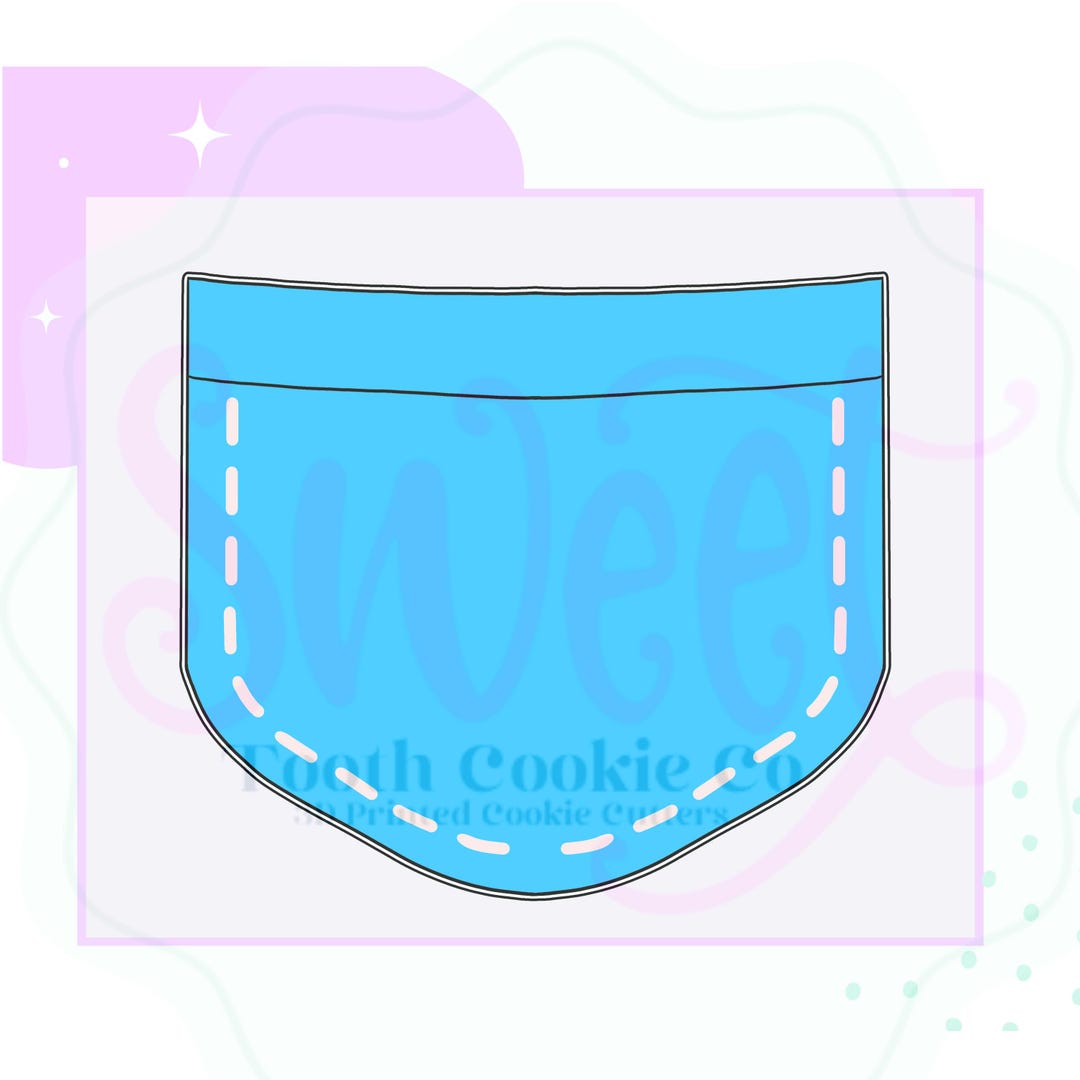 Jean Pocket Cookie Cutter. Pocket Cookie Cutter. Jean Cookie Cutter ...