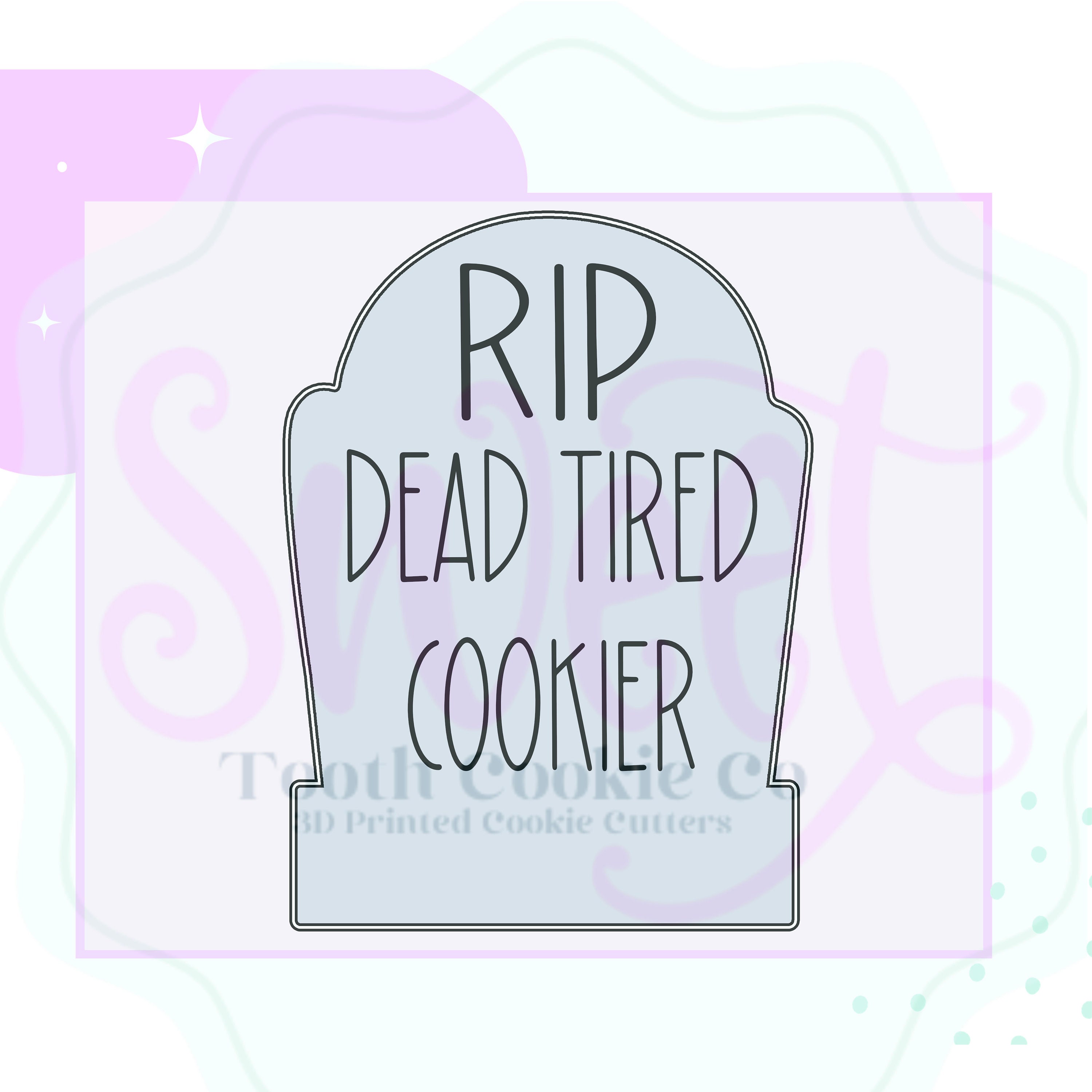 Tombstone Cookie Cutter. Grave Cookie Cutter. Gravestone Cookie Cutter ...