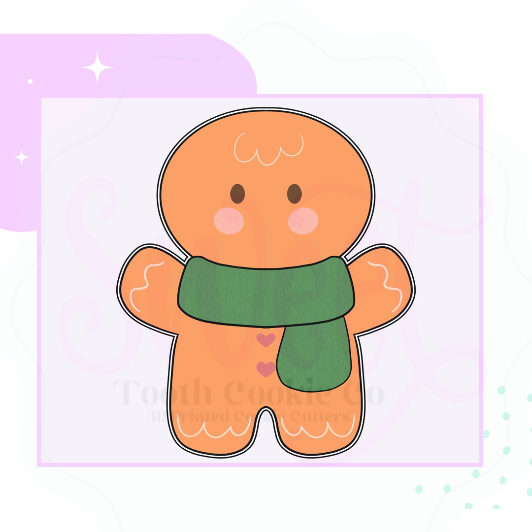 Gingerbread Cookie Cutter. Simple Gingerbread Cookie Cutter ...