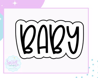 Baby Swaddle With Bow Cookie Cutter - Etsy