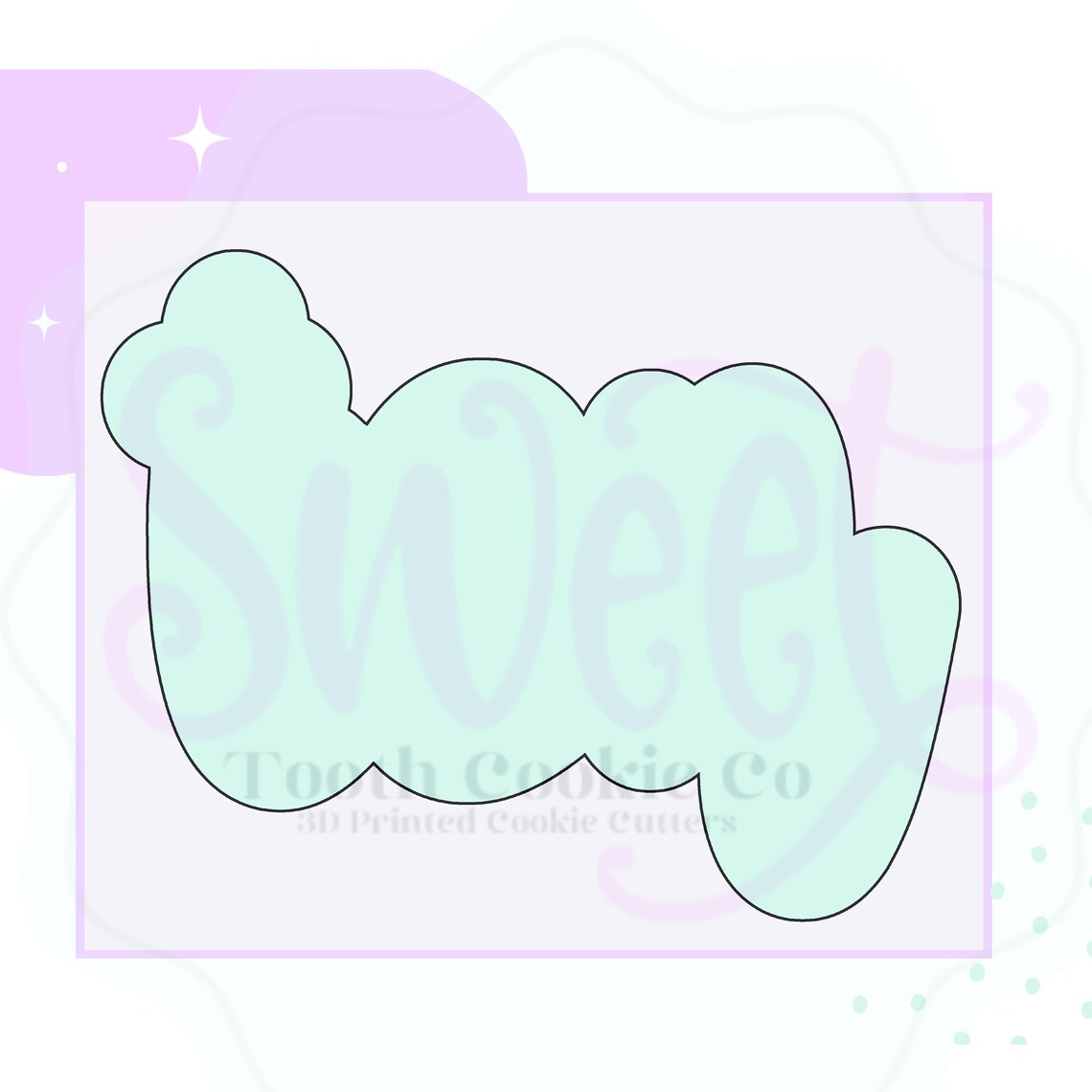 Number Ten Hand Lettered Cookie Cutter. Number Ten Cookie Cutter ...