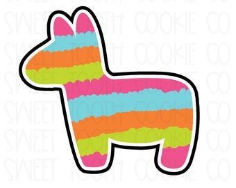 Burrito Piñata Cookie Cutter - Etsy