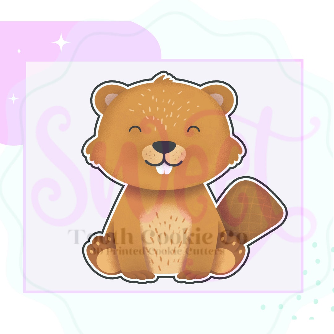 Beaver Cookie Cutter. Woodland Animal Cookie Cutter. Woodland Cookie ...