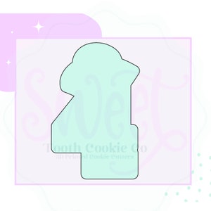 Pirate Number 4 Cookie Cutter. Number 4 Cookie Cutter. Pirate Cookie ...