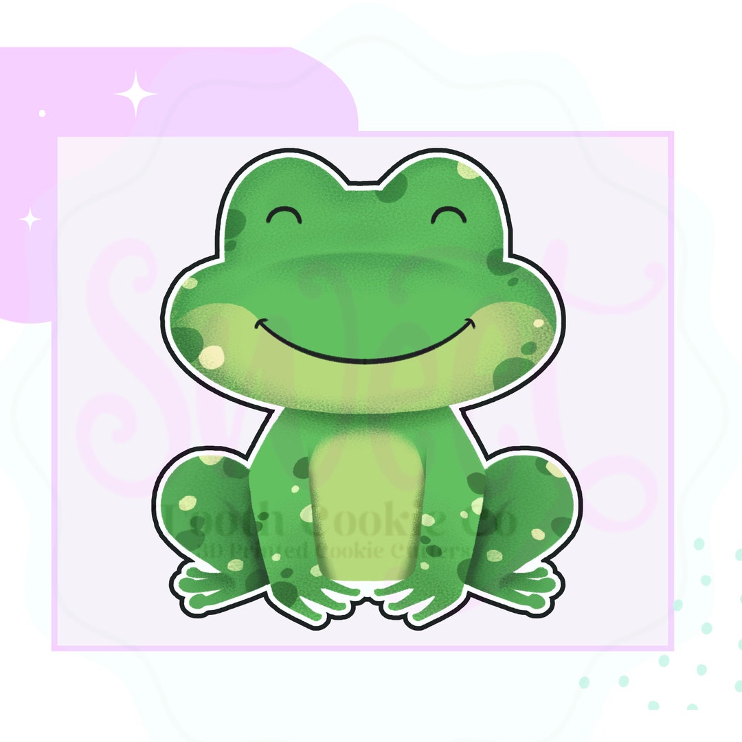 Frog Cookie Cutter. Toad Cookie Cutter. Woodland Cookie Cutter ...