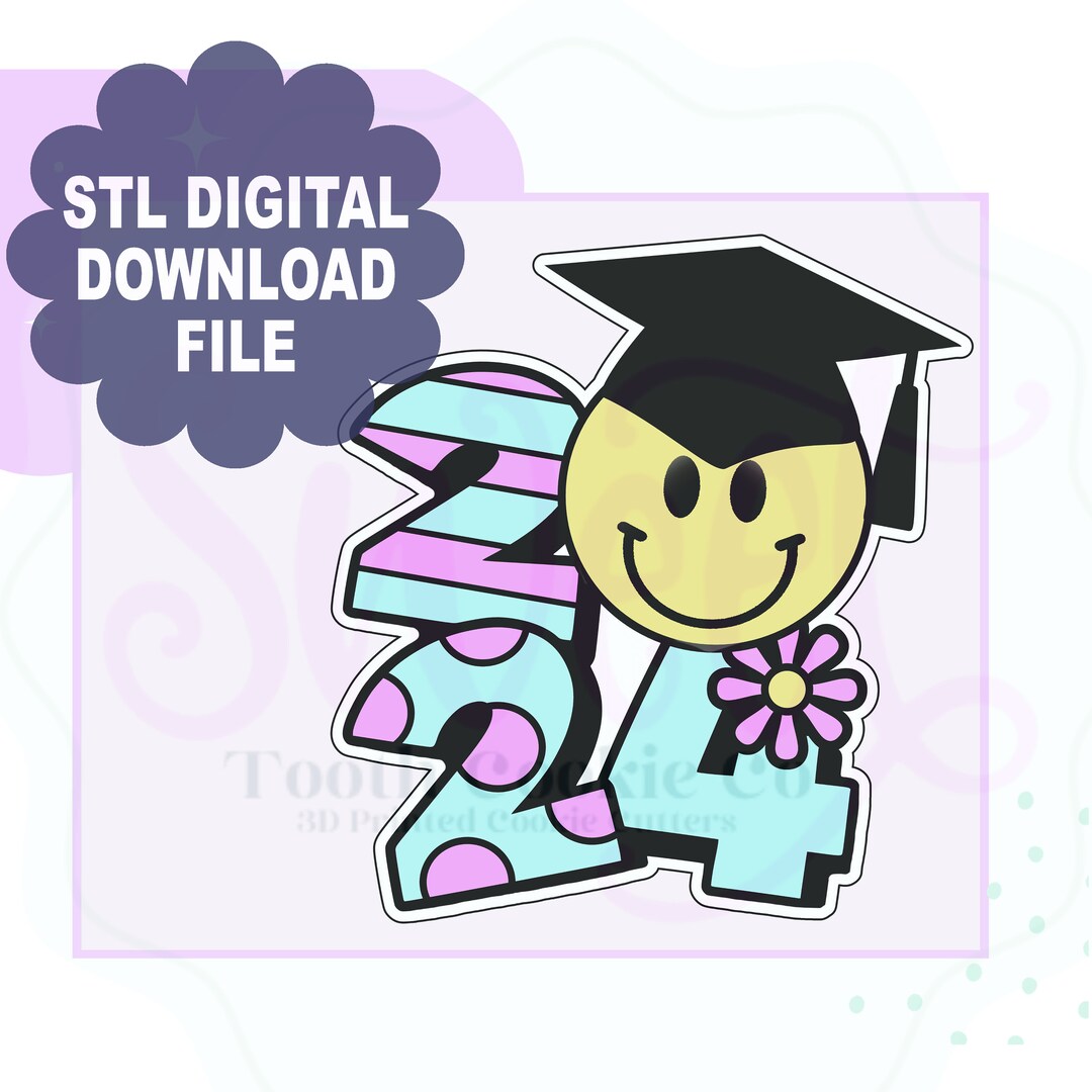 Graduation Cookie Cutter. Grad Cookie Cutter. Graduation Cap Cookie ...