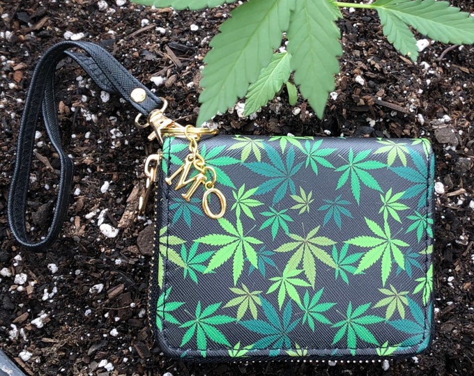 Weed wrist Wallet Stoner Girl Marijuana Cannabis 420 Weed Gift wallet ...