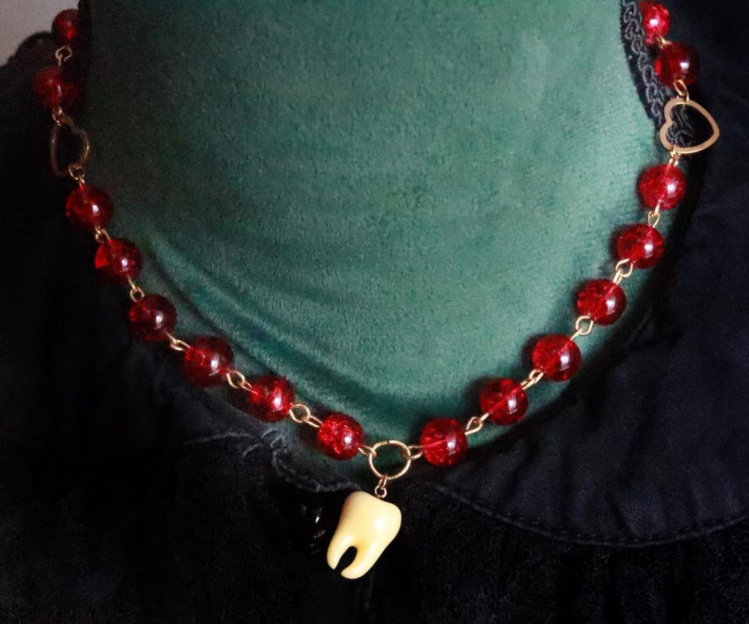 Missing Molar Menhera Gothic Style Necklace - Etsy