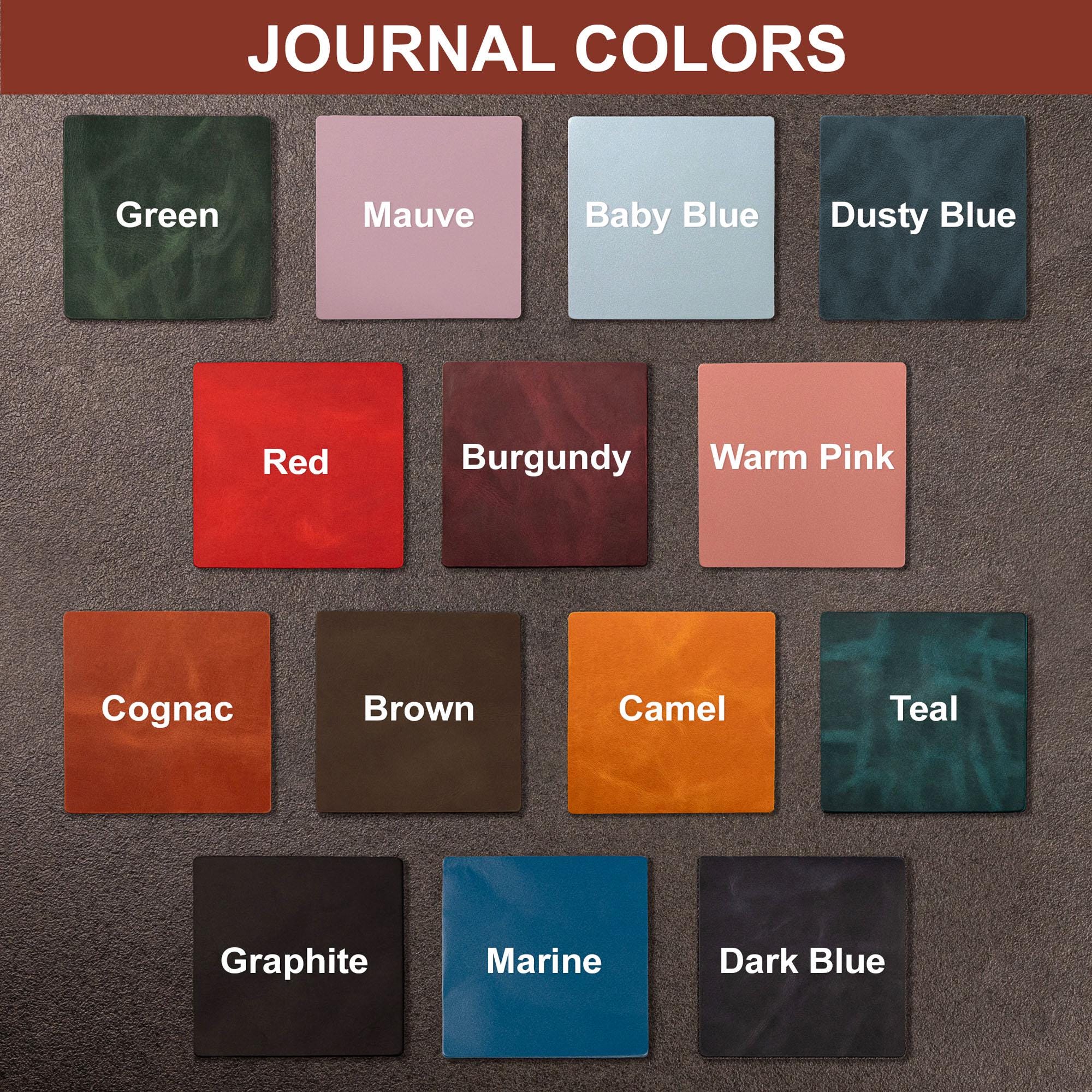 Personalized Handmade Leather Journal Refillable, Notes Journal Cover ...