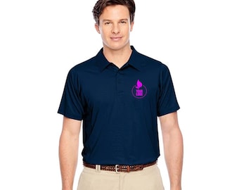 Polyester Custom Logo Embroidered Polo Dry Blend Polo Shirt - Etsy