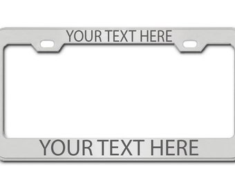 Iron Maiden License Frame - Etsy