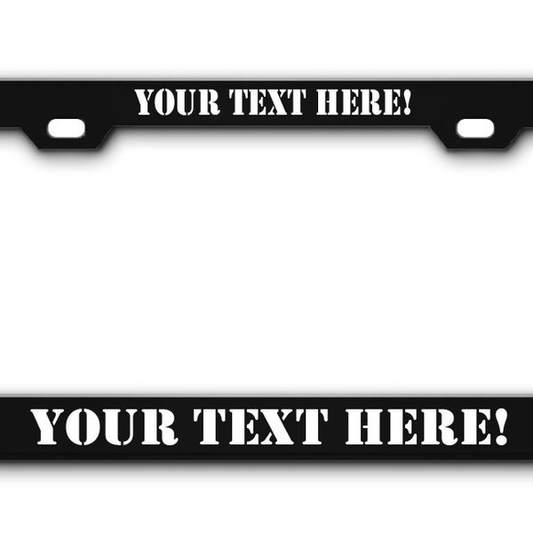 Heavy Duty License Plate Frame - Etsy