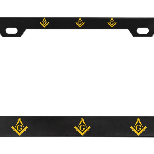 Masonic License Plate - Etsy