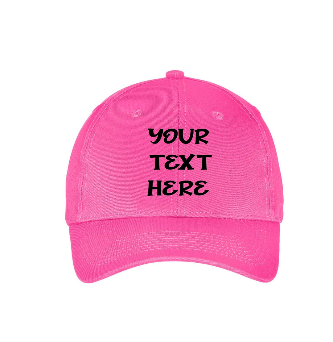 Create Your Own Hat Custom Embroidered Hat Custom Hats Custom Baseball ...