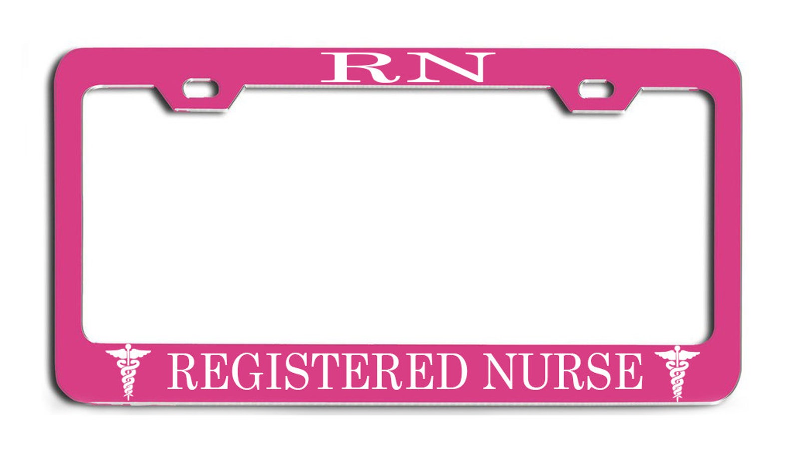 RN REGISTERED NURSE Nurse Badge Choose Chrome Black Hot | Etsy