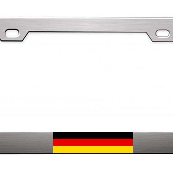 Personalized License Plate With German Flag - Etsy
