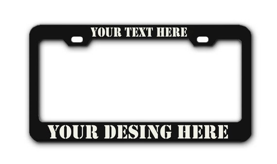 Black & LASER ENGRAVED No Paint No Decal It's Stainless | Etsy