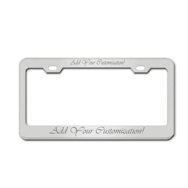 License Metal Plate Frames - Etsy