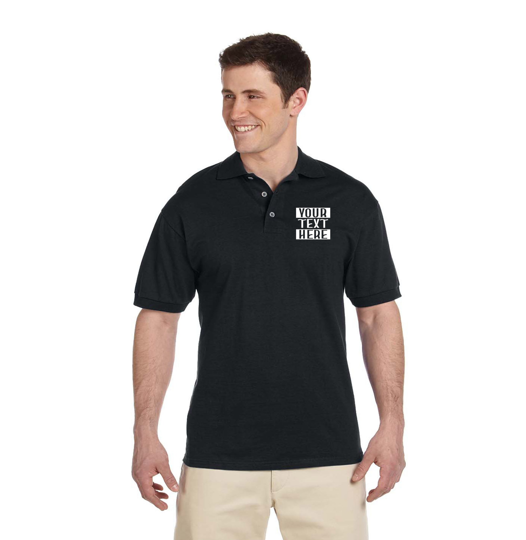 Custom Logo Embroidered Polo Shirts