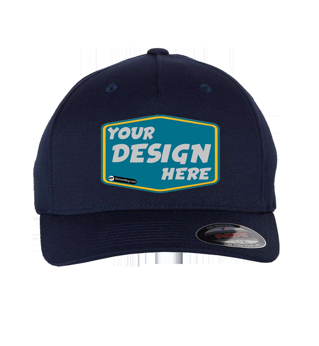 Custom FLEXFIT 6560 Golf Hat, Personalized Embroidery, Design Your Own ...