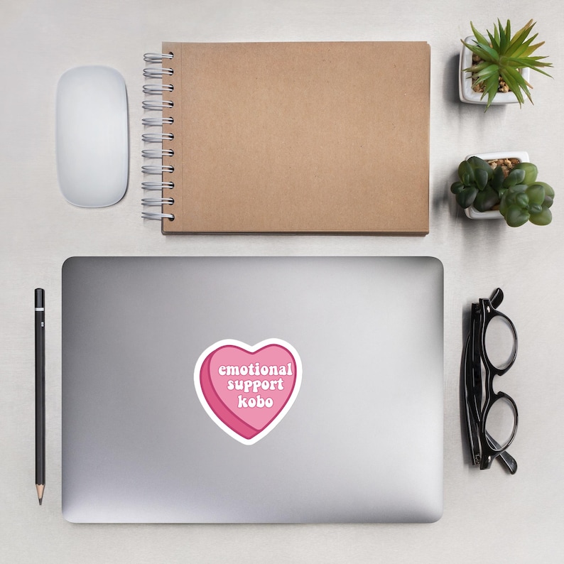 Emotional Support Kobo - Sticker - Etsy