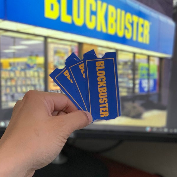 Blockbuster Card - Etsy